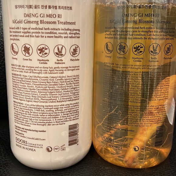 Hair | Kigold Ginseng Blossom Hair Set Shampoo Treatment 24 Fl Oz 71 Ml X 2ea | Poshmark